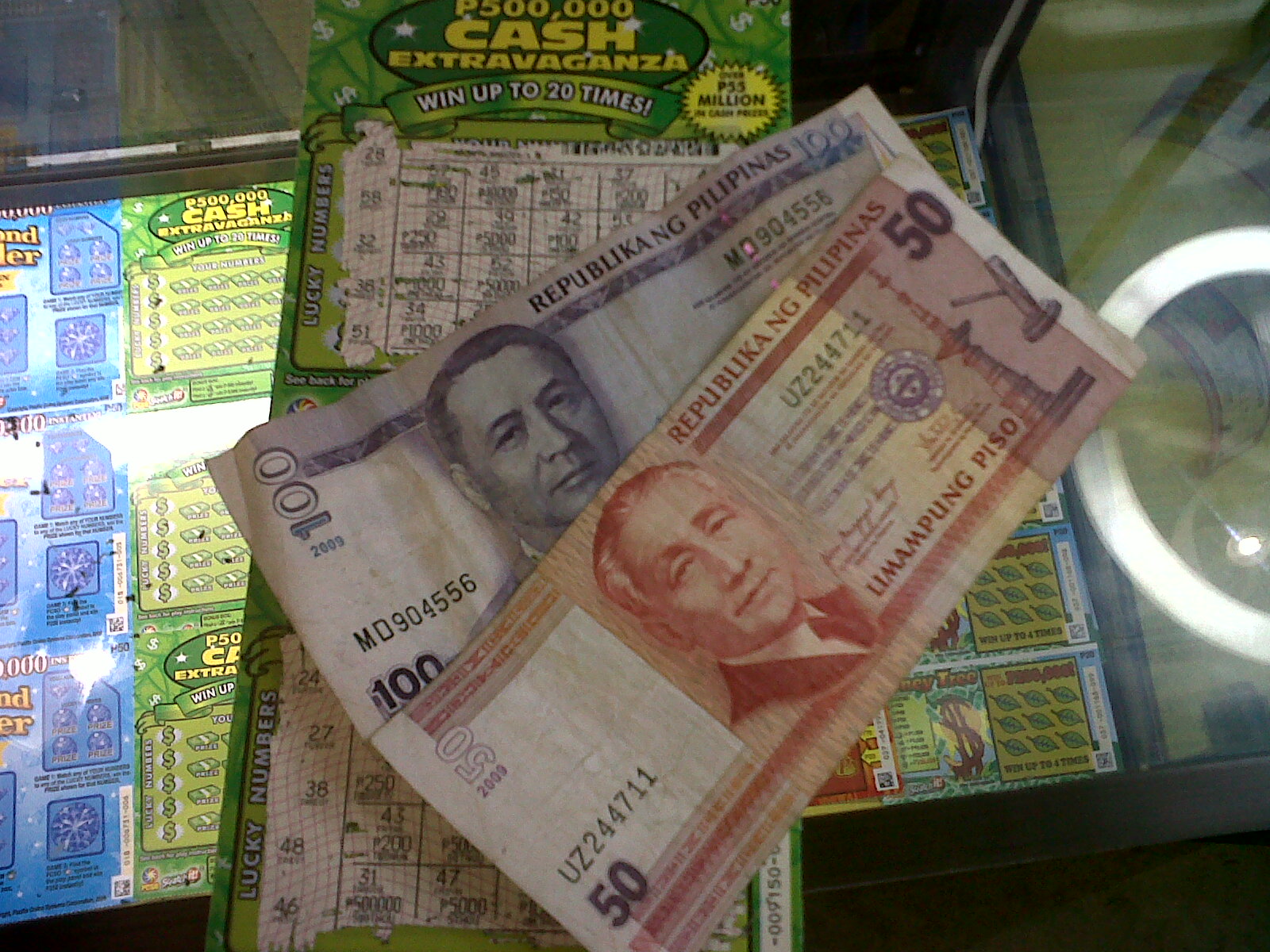 Winning several bucks with PCSO Scratch It!