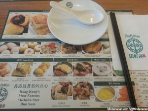 At Tim Ho Wan Manila Michelin Star Restaurant