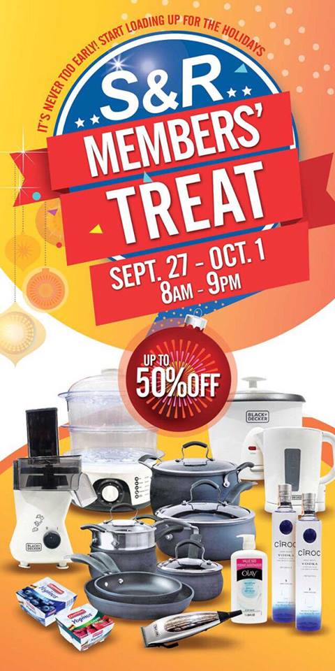 Why the S&R Members Treat event is the BEST time to go Christmas shopping