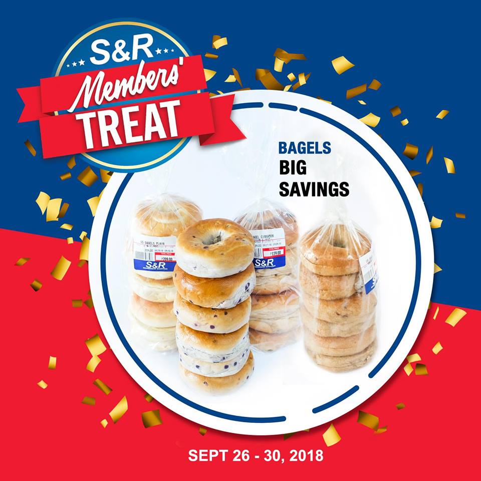 The Big S&R Members' Treat Is Here! September 26 to 30, 2018 (list of ...
