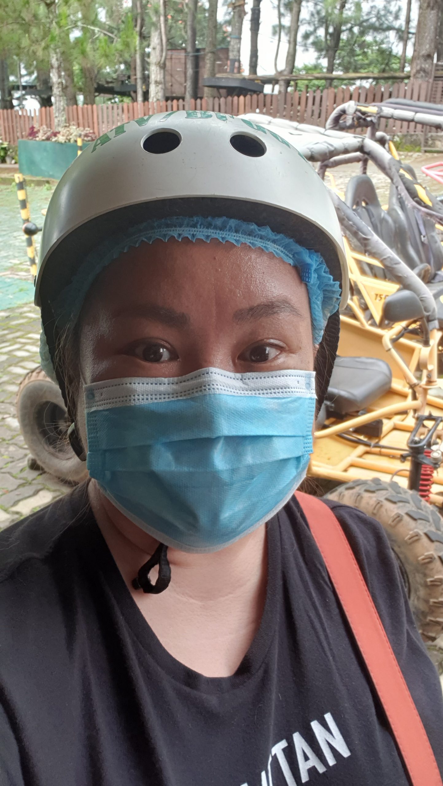 ATV buggy ride at Dahilayan Forest Park