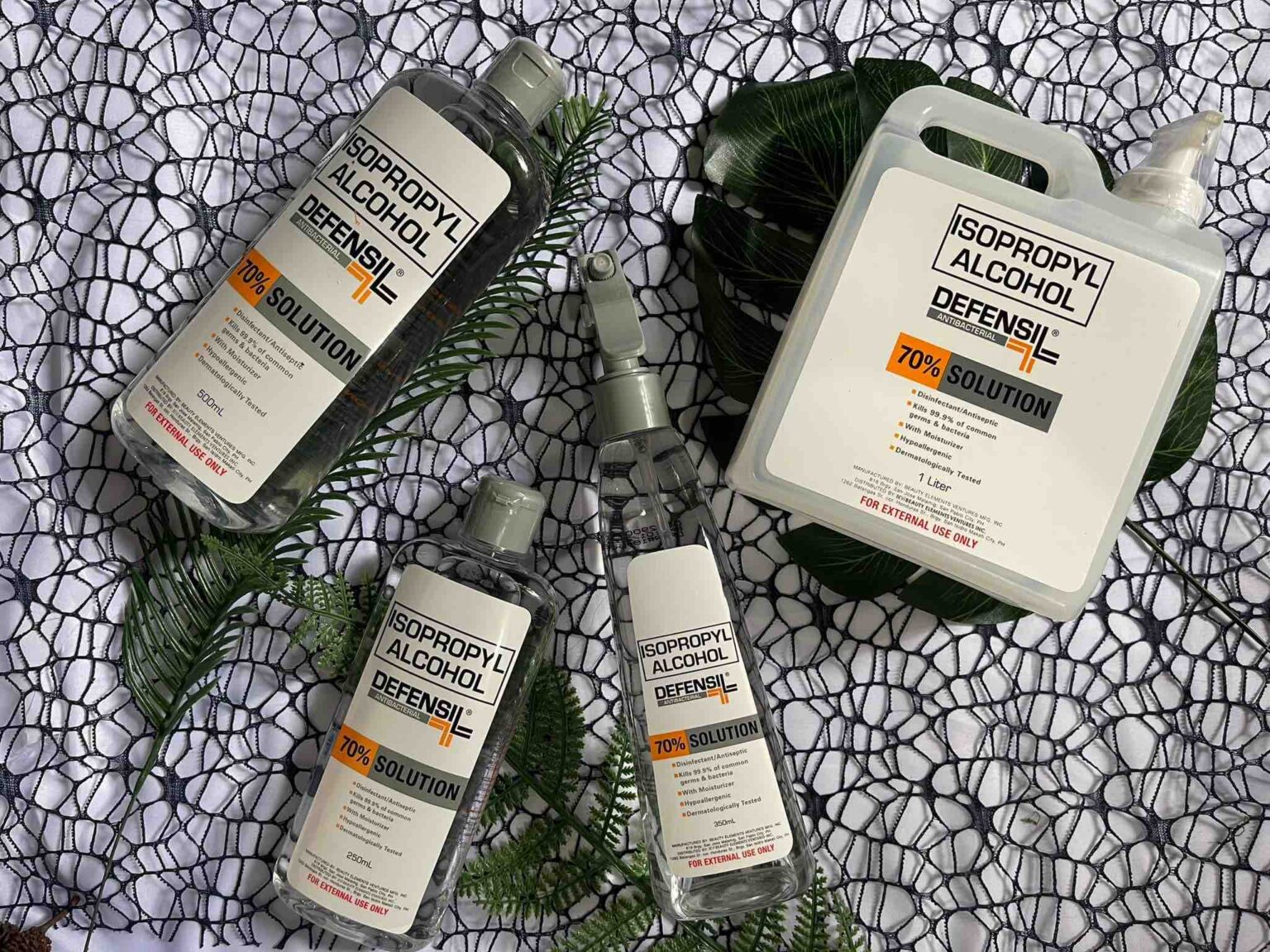 Live Safe with Defensil Isopropyl Alcohol