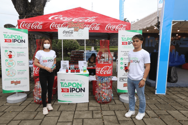 Coca-Cola has this program that allows collection and recycling of ...
