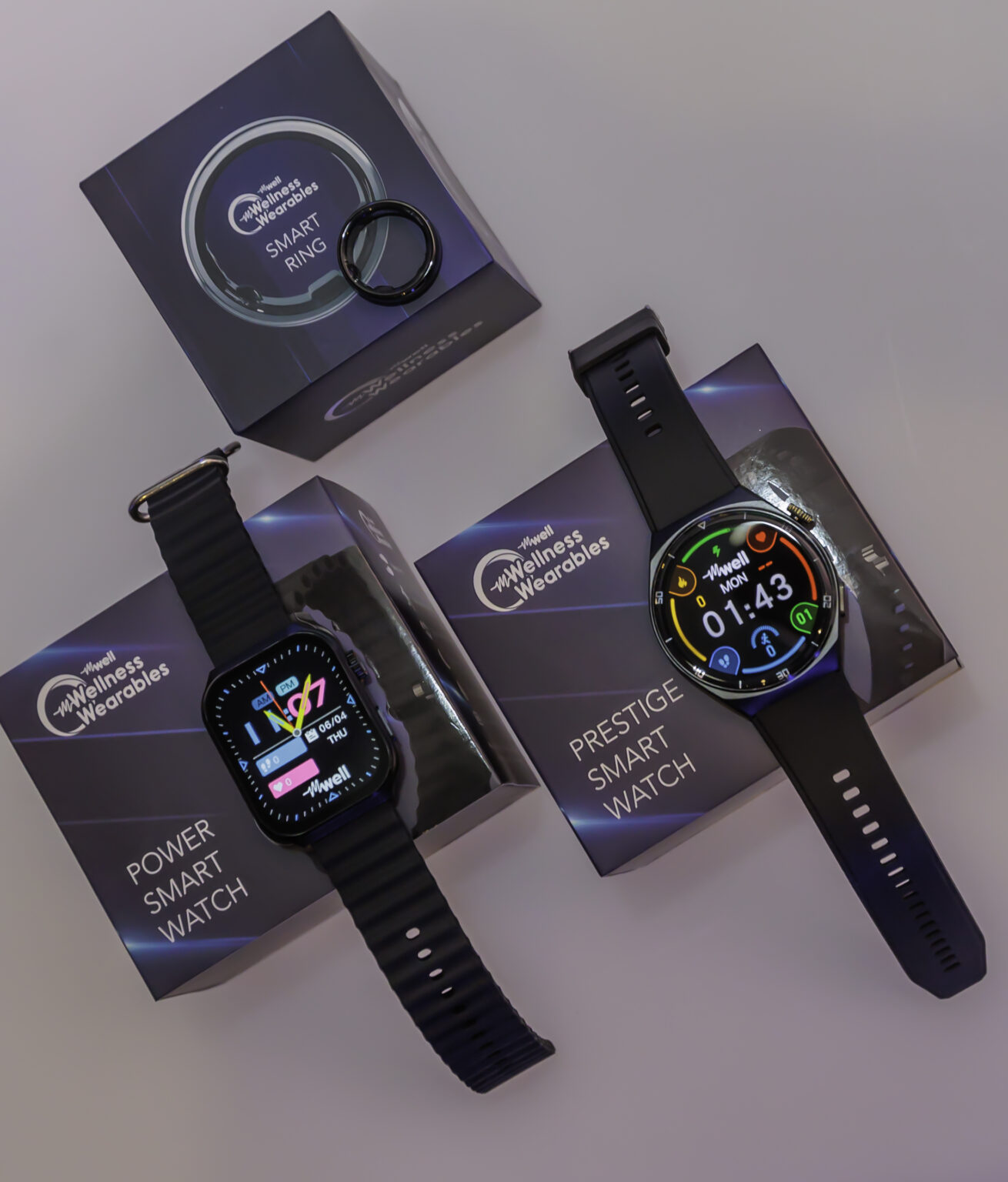 mWell launches fully-loaded Smart Watches and Rings